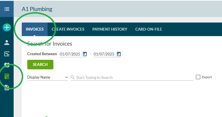 Export Invoices to QuickBooks Online